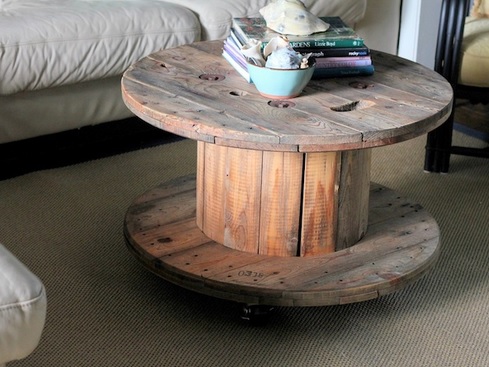 Les étapes pour créer une table basse en récup